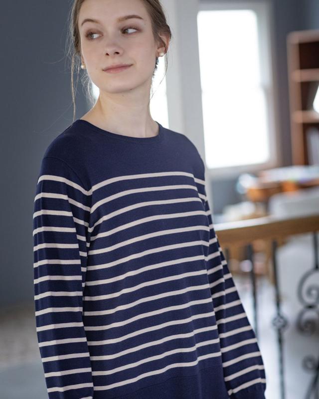 マリサグレース（Marisa Grace）/パネルボーダーニット