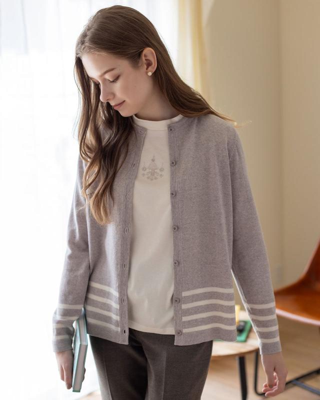 マリサグレース（Marisa Grace）/イタリー糸WOOLニットカーディガン