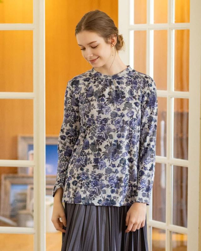 マリサグレース（Marisa Grace）/千鳥ジャカードカットソー