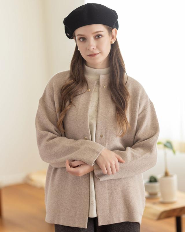 マリサグレース（Marisa Grace）/Ｗフェイスニットジャケット