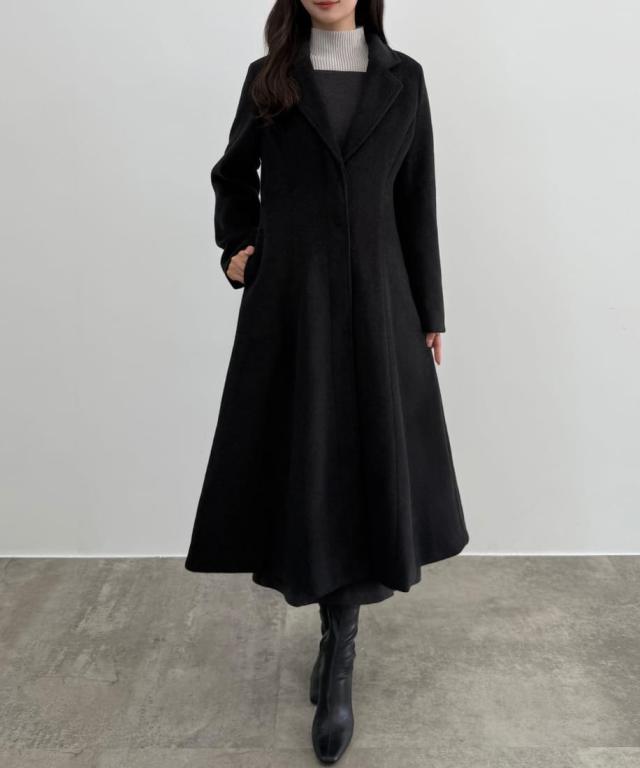 セネア（CENEA）/CENEA　ウエストシェイプシングルチェスターコート