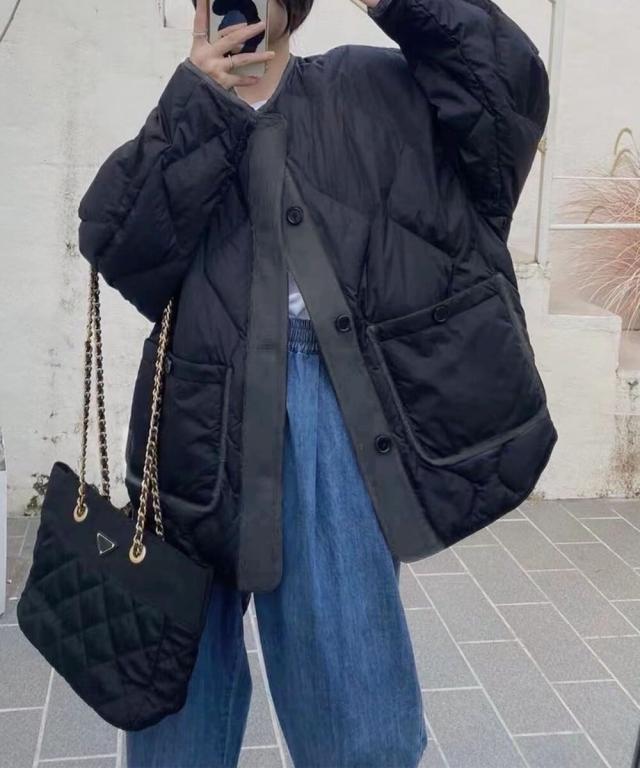 バニコ（Banico）/【BANICO】オーバーサイズキルティングジャケット