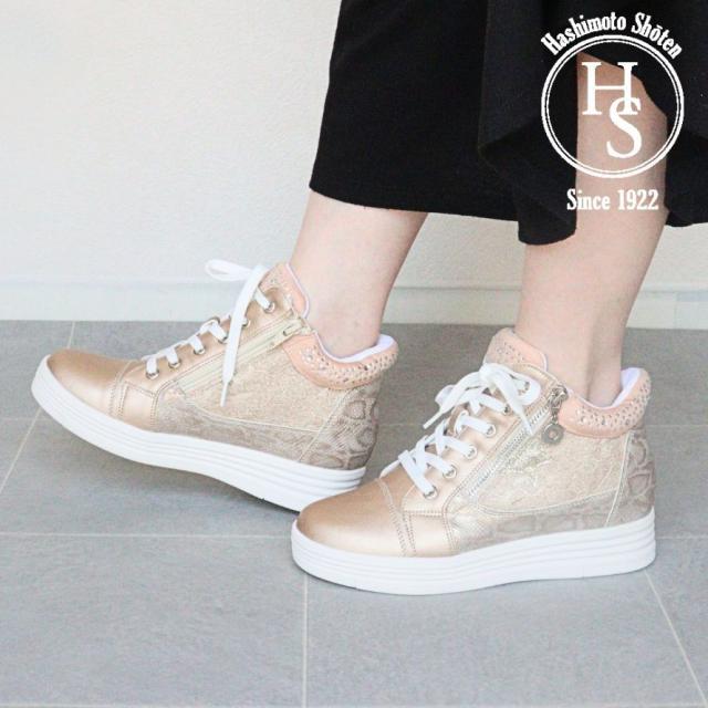 エイチエス（HS）/ヒールアップキラキラスニーカー