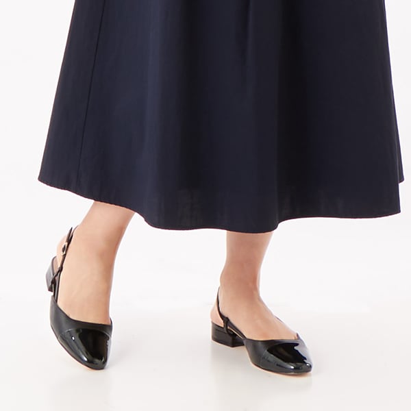 スティーブマデン（STEVE MADDEN）/レザーフラットミュール