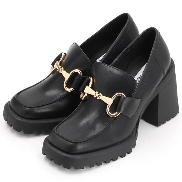 スティーブマデン（STEVE MADDEN）/チャンキーヒールビットローファー