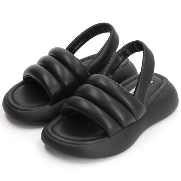 スティーブマデン（STEVE MADDEN）/バックストラップ付パフィーサンダル