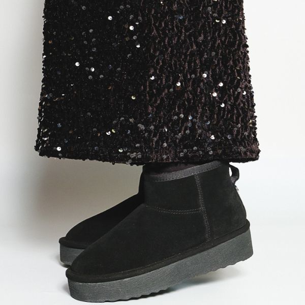 スティーブマデン（STEVE MADDEN）/ボアショートブーツ　25AW