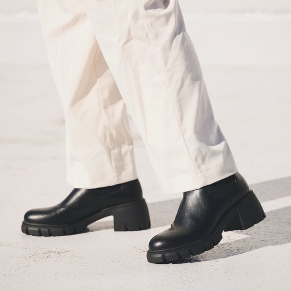 スティーブマデン（STEVE MADDEN）/厚底サイドゴアブーツ　25AW