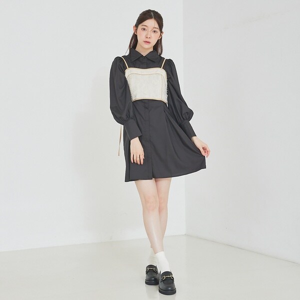 セルフィスト（SELFIST）/ウエストタックミニワンピースの通販はau PAY