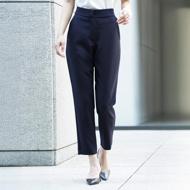 ヴィリーナ（VIRINA）/【セットアップ・ストレッチ】アヴァテーパードフロントジッパーパンツ