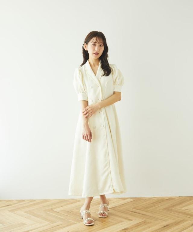 アリーム（Areeam）/ジャガードトレンチワンピース