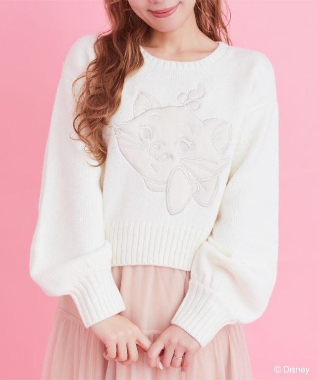 アリーム（Areeam）/Disney マリー／ニットプルオーバー