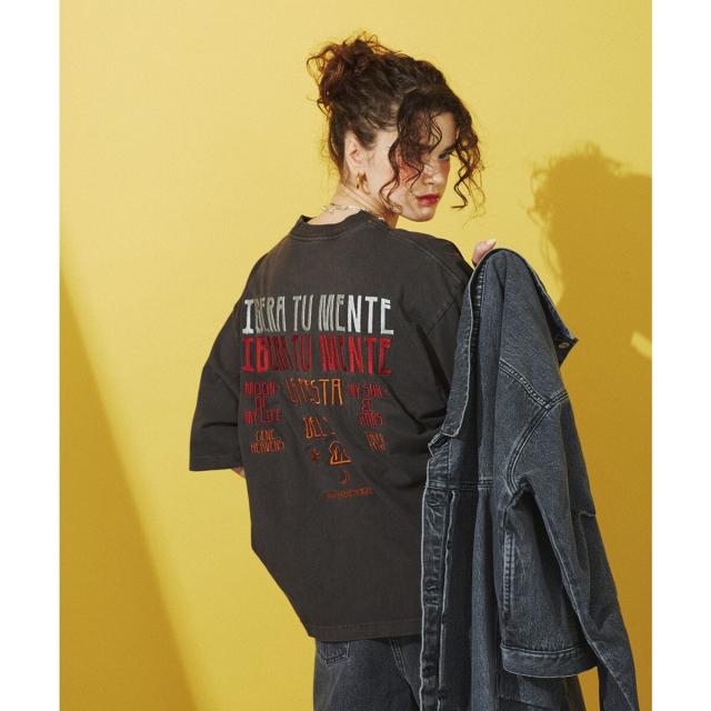 ローズバッド（ROSE BUD）/(GENE HEAVENS)DEL SOL EMBROIDERED H/S TEE