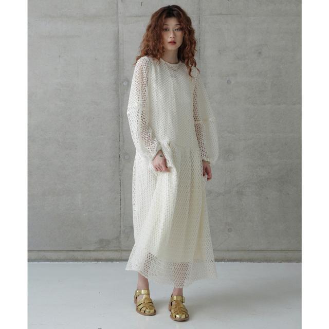 ローズバッド（ROSE BUD）/(CHIGNON)レースボリュームワンピース