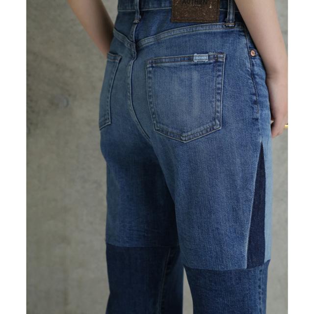 ローズバッド（ROSE BUD）/CIRCULAR DENIM FLARE LEG REBUILD