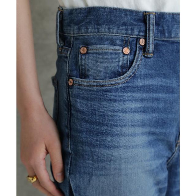 ローズバッド（ROSE BUD）/CIRCULAR DENIM FLARE LEG REBUILD