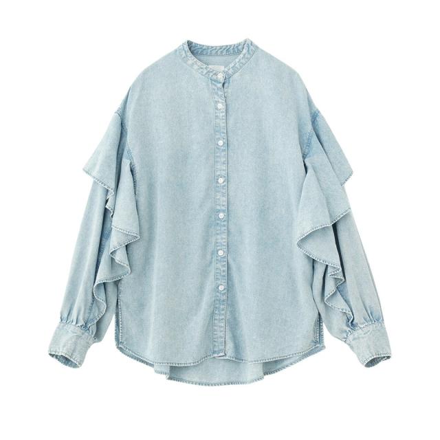 ローズバッド（ROSE BUD）/LIGHT OZ DENIM BLOUSE