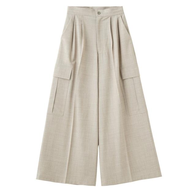 ローズバッド（ROSE BUD）/(CREOLME)SUITING WIDE PANTS