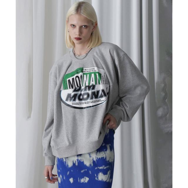 ローズバッド（ROSE BUD）/OKIRAKU×ROSEBUD/PANEL GRAPHIC SWEAT