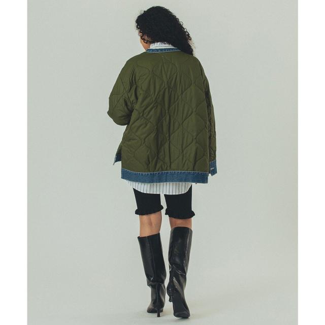 ローズバッド（ROSE BUD）/GENEHEAVENS/DENIM x QUILTING JACKETの通販