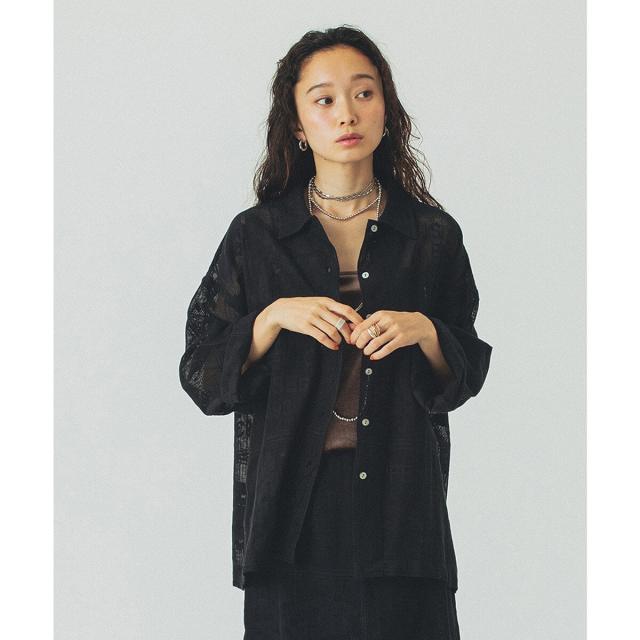 ローズバッド（ROSE BUD）/ORIGINAL LACE SHIRT