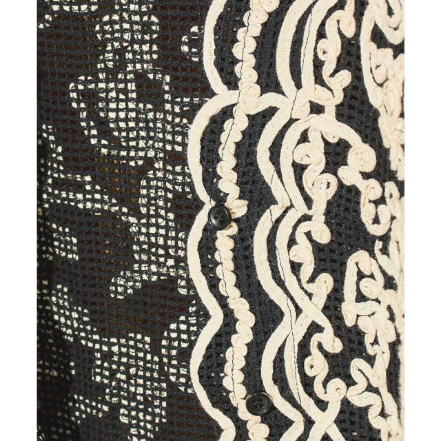 ローズバッド（ROSE BUD）/mag．by c/EMBROIDERY MESH SHIRT