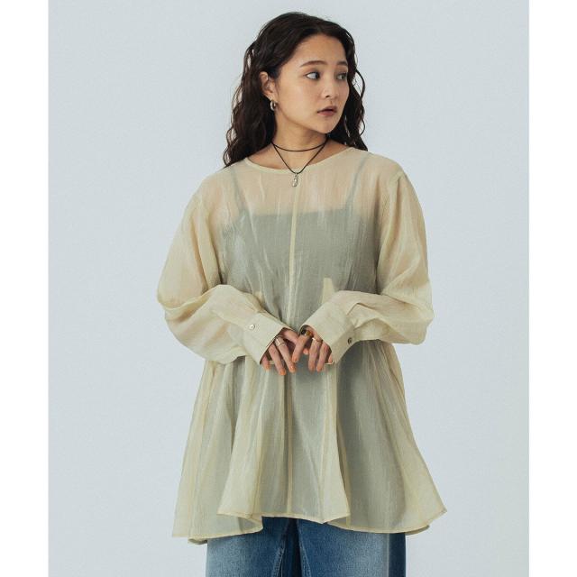 ローズバッド（ROSE BUD）/BACK RIBBON BLOUSE