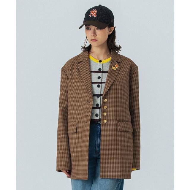 ローズバッド（ROSE BUD）/CREOLME/CHECK TAILORED JACKET