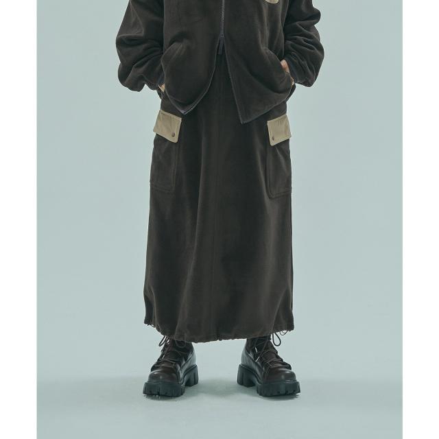 ローズバッド（ROSE BUD）/ROSE BUD x SPALDING/FLEECE SKIRT