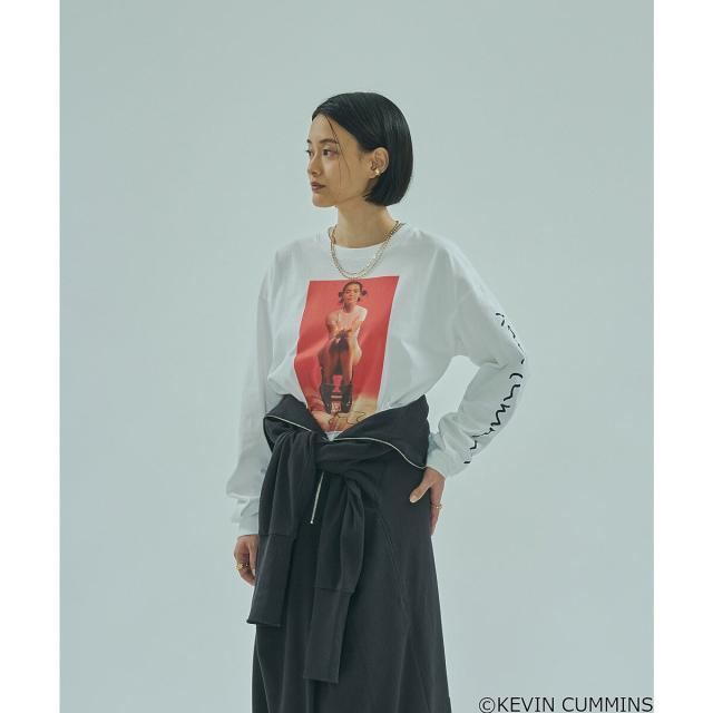 ローズバッド（ROSE BUD）/CREOLME/KEVIN CUMMINS PHOTO L/S TEE