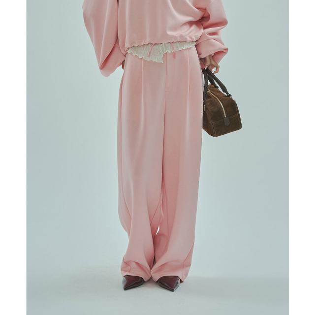 ローズバッド（ROSE BUD）/TUCK BARREL PANTS