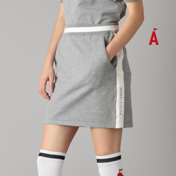 アダバットストリーム（ADABAT STREAM）/サイドラインニットスカート