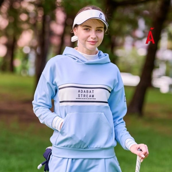 アダバットストリーム（ADABAT STREAM）/ライトスムースフロントロゴフーディー