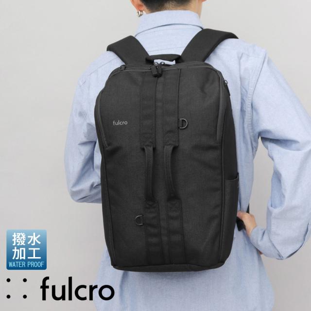 フルクロ（fulcro）/撥水 10ポケット バックパック ビジネスリュック A4サイズ 15インチPC収納対応 16L