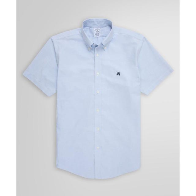 ブルックスブラザーズ（Brooks Brothers）/ストレッチコットン GFロゴ ショートスリーブ カジュアルシャツ Regular Fit