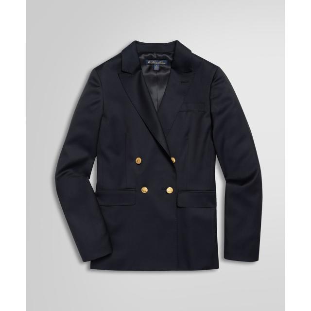 ブルックスブラザーズ（Brooks Brothers）/ウール ツイル ダブル4ボタン ブレザー