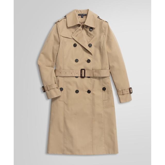 ブルックスブラザーズ（Brooks Brothers）/コットン/ポリエステル トレンチコート