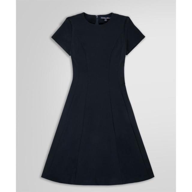 ブルックスブラザーズ（Brooks Brothers）/ダブルクロス ストレッチ ショートスリーブドレス