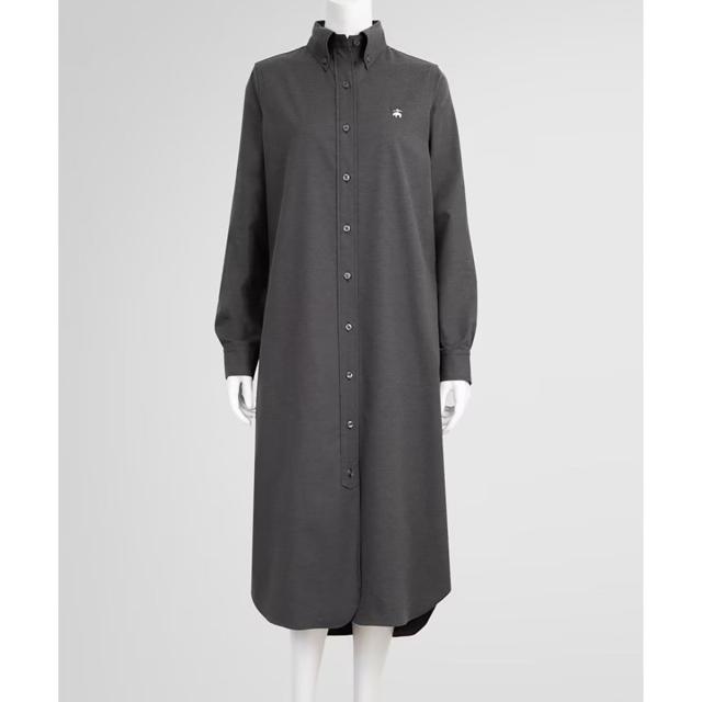 ブルックスブラザーズ（Brooks Brothers）/コットンツイル GFロゴ シャツワンピース