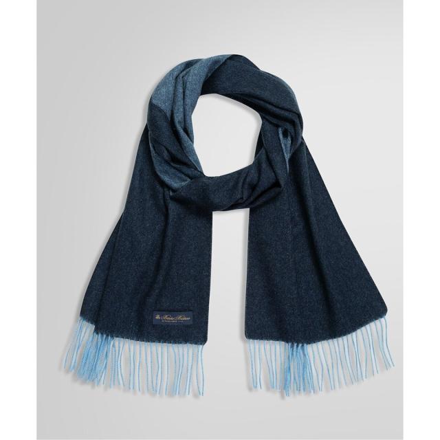 ブルックスブラザーズ（Brooks Brothers）/カシミヤ リバーシブルマフラー