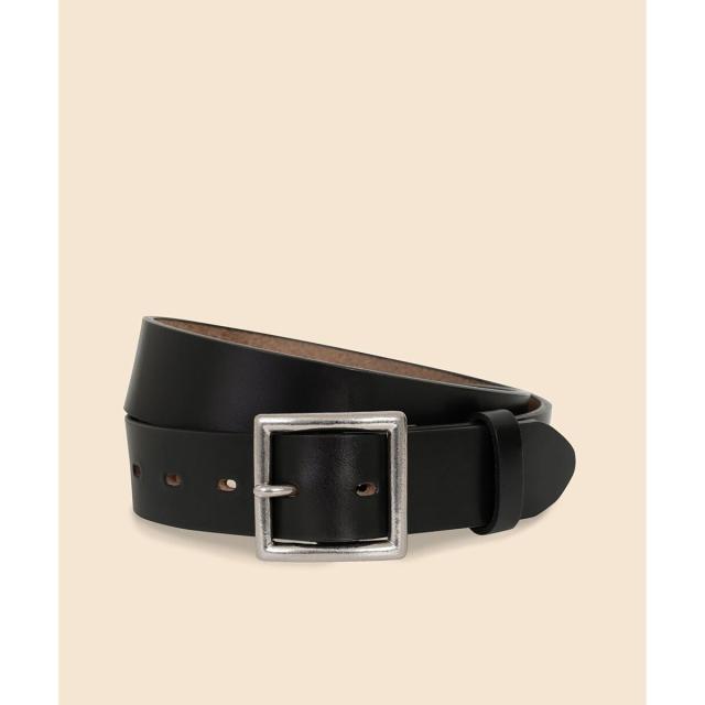 ブルックスブラザーズ（Brooks Brothers）/クロムエクセルレザー シルバーバックル ベルト