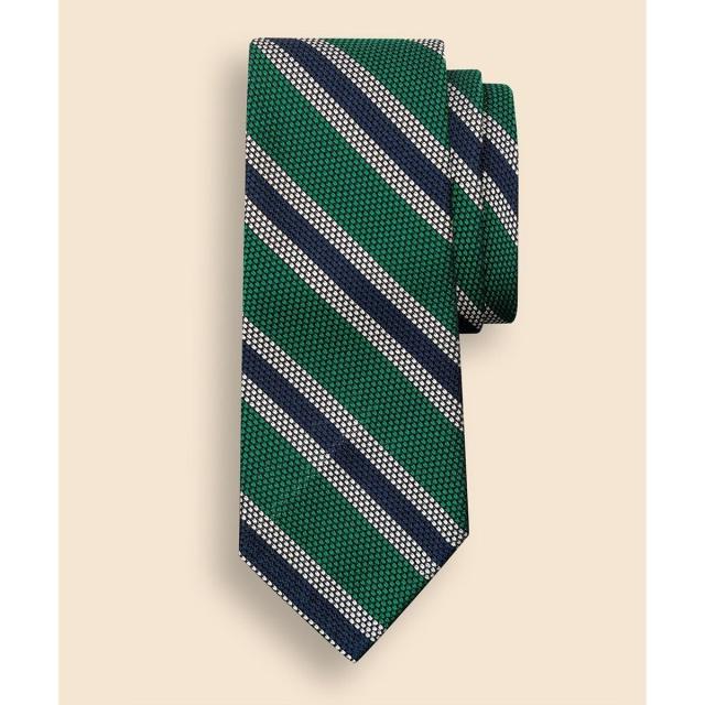 ブルックスブラザーズ（Brooks Brothers）/シルク フレームドストライプ ガルザタイ