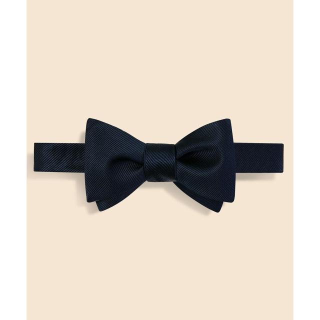 ブルックスブラザーズ（Brooks Brothers）/シルク　ソリッド　レップボウタイ　Made in USA