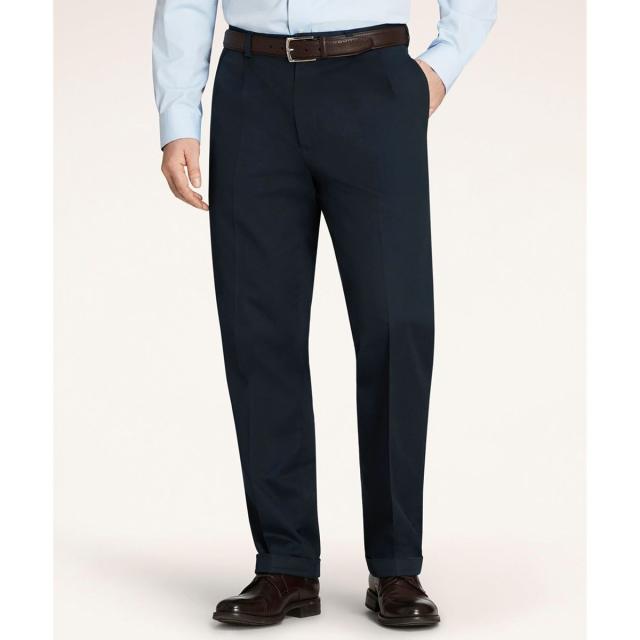 ブルックスブラザーズ（Brooks Brothers）/ライトウエイト アドバンテージチノ プリーテッドパンツ PLT