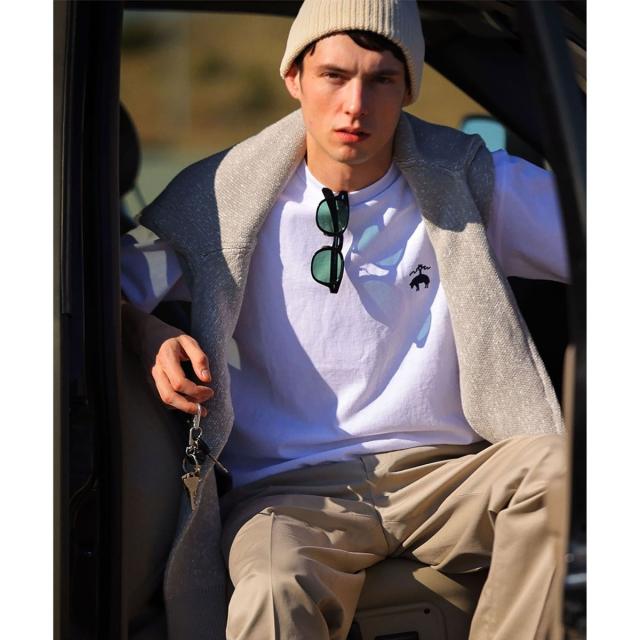 ブルックスブラザーズ（Brooks Brothers）/◆オンラインストア限定◆USAコットンジャージー　ビッグGFロゴ　Tシャツ