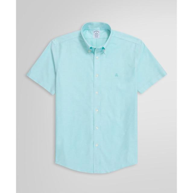 ブルックスブラザーズ（Brooks Brothers）/ストレッチオックスフォード　GFロゴ　ショートスリーブ　カジュアルシャツ　Regular Fit