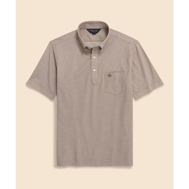 ブルックスブラザーズ（Brooks Brothers）/コットンポリエステルピケ　GFロゴ　ポロシャツ