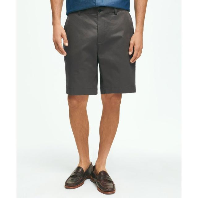 ブルックスブラザーズ（Brooks Brothers）/ストレッチコットン　ライトウエイトアドバンテージチノ　プレーンフロント　9inショーツ