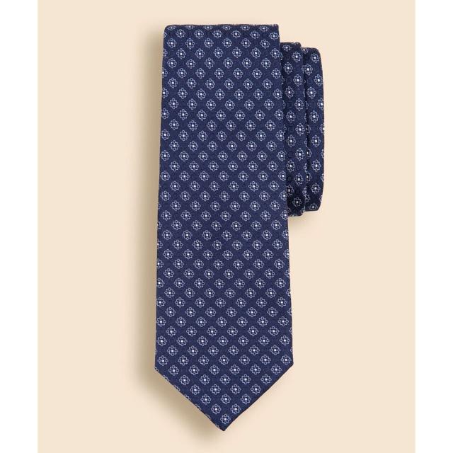 ブルックスブラザーズ（Brooks Brothers）/シルク　フラワーモチーフ　ジャカードタイ