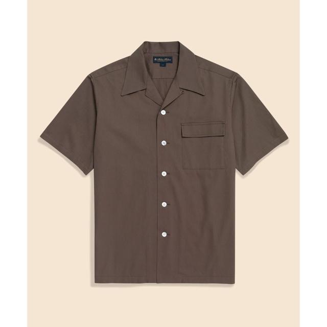 ブルックスブラザーズ（Brooks Brothers）/コットンピケ　オープンカラーシャツ